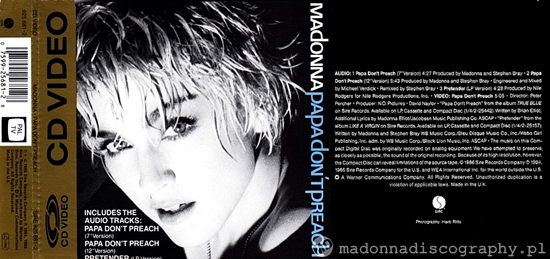 Today In Madonna History: July 26, 1986 « Today In Madonna History
