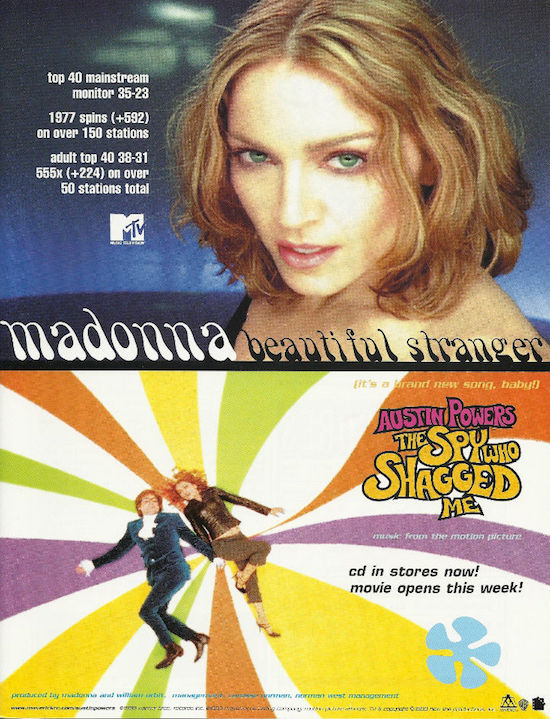 Beautiful Stranger « Today In Madonna History