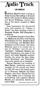 Stephen Bray « Today In Madonna History