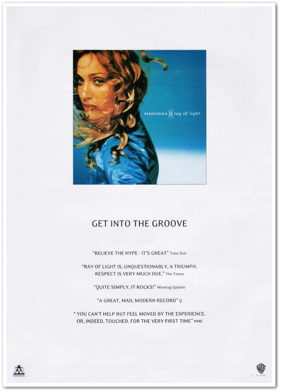 Today in Madonna History: March 14, 1998 « Today In Madonna History